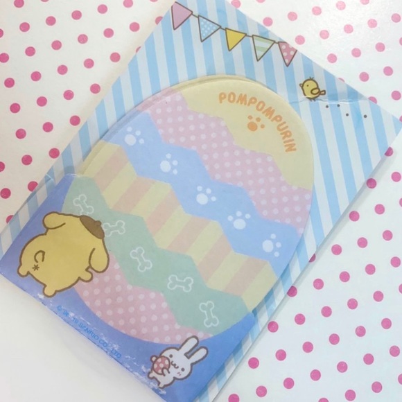 Sanrio | Office | Kawaii Stationery Pompompurin Memo Pad Post Its ...